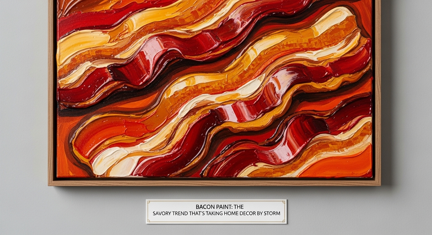 Bacon Paint: The Savory Trend That’s Taking Home Decor by Storm
